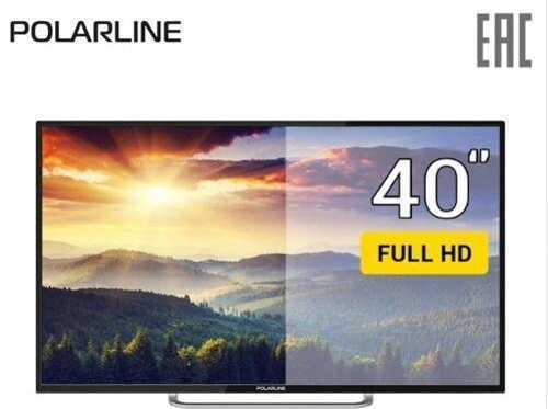 Телевизор LCD 40" polarline
