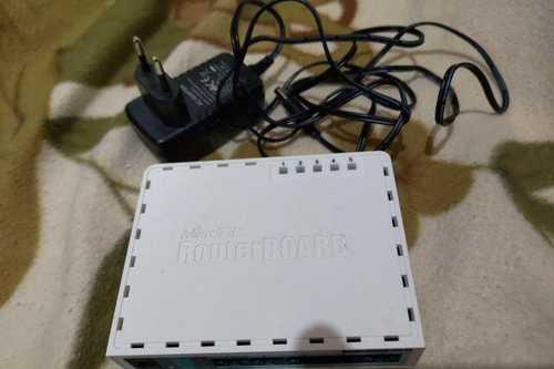 Маршрутизатор MikroTik RouterBoard RB750GL