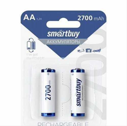 Аккумулятор smartbuy AA, 2700 mA*h, 52027