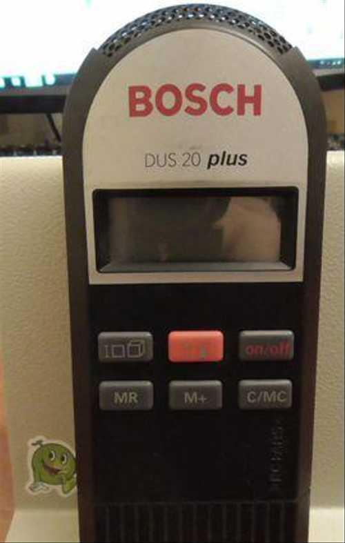 Дальномер ультразвуковой DUS 20 plus Bosch