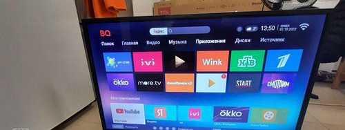 Телевизор Smart TV BQ"32. Wi Fi. Гарантия