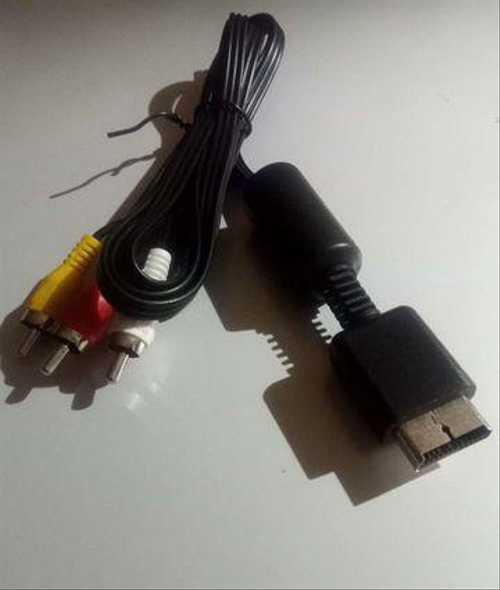 Кабель Sony PS2 / PS3 AVout cable 3 RCA Festima.Ru частные объявления