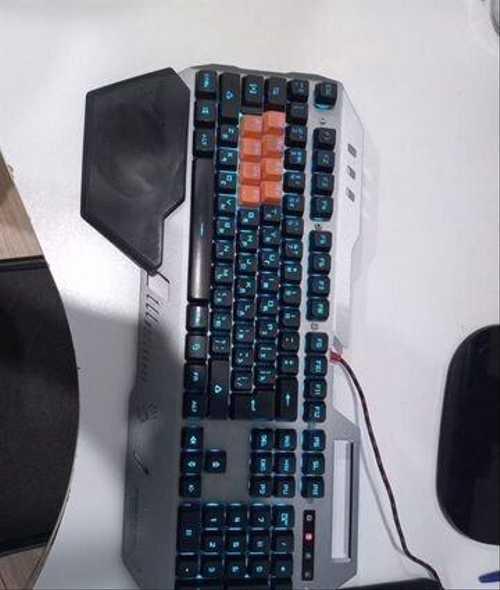 Продам игровую клавиатуру bloody b418 и мышку