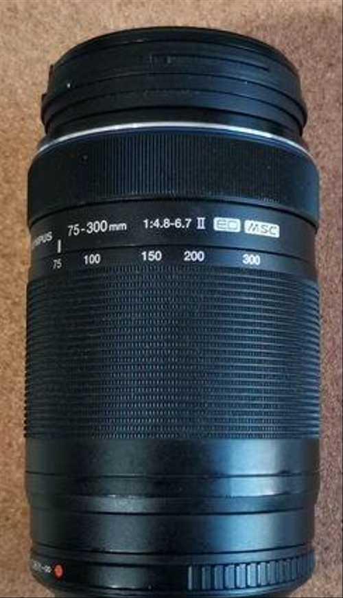 Объектив Olympus 75-300 ll для системы м4/3