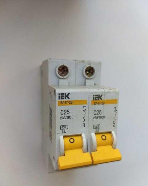 Ва47 29 25. Автомат IEK c25. Автомат выключатель IEK ba47-29. IEK автоматические выключатели c25. ИЭК c25 автомат.