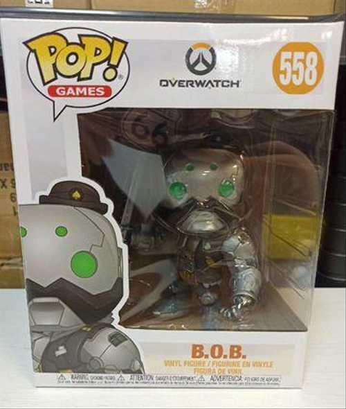 Фигурка Funko POP Games Overwatch B.O.B. 6"