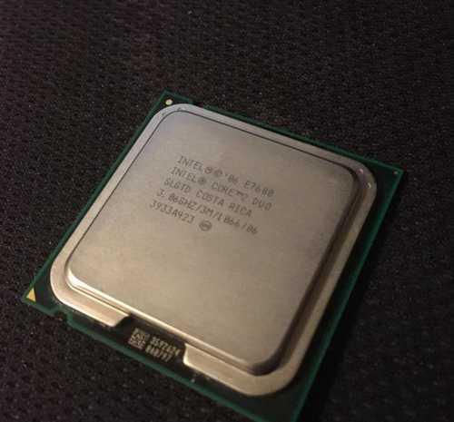 Процессор Intel Core 2 Duo Processor E7600
