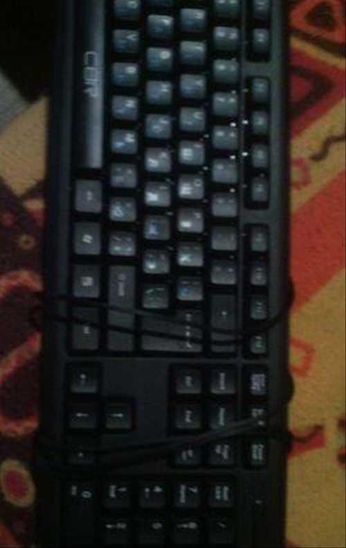 Клавиатура CBR model no kb107 черная