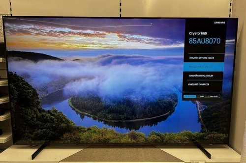 Новый телевизор Samsung UE85AU8070U