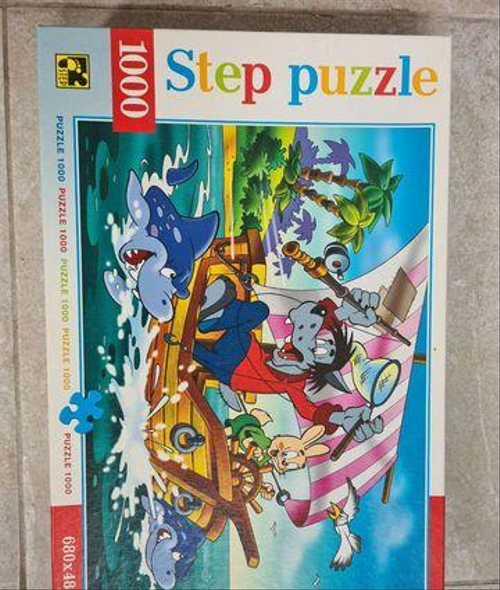 Пазлы "Ну, погоди" 1000 деталей