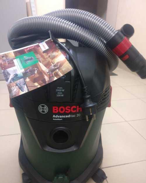 Строительный пылесос bosch AdvancedVac20