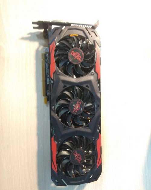 Видеокарта PowerColor RedDevil rx 570 4gb