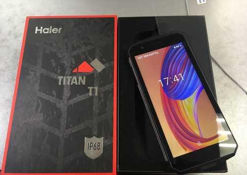 Android Смартфон Haier Titan T1 Black IP68