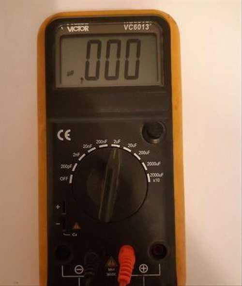 Измеритель емкости VC6013