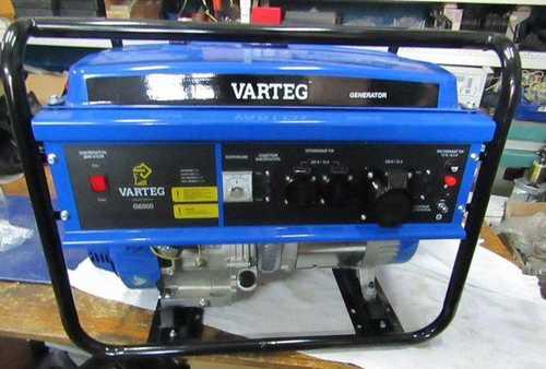 Бензиновый генератор varteg G7500 EW
