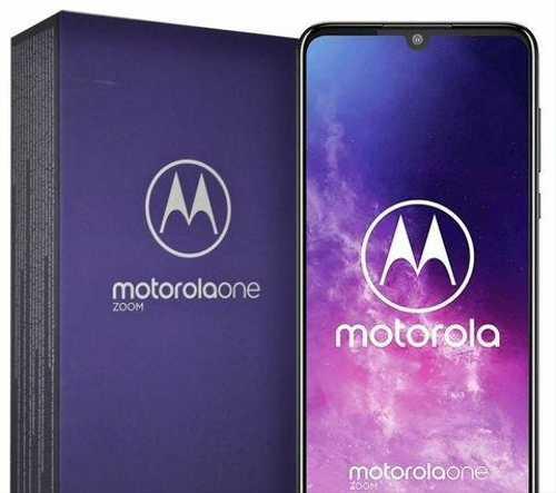 Motorola One Zoom - 4GB/128GB - Фиолетовый - Новый