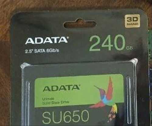 SSD накопитель Adata Ultimate SU650 240Gb