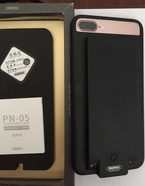 Чехол аккумулятор для iPhone 6-7-8 Plus, новый