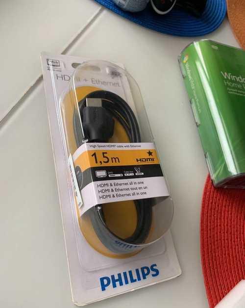 Кабель Philips SWV2432w/10 кабель hdmi Ethernet