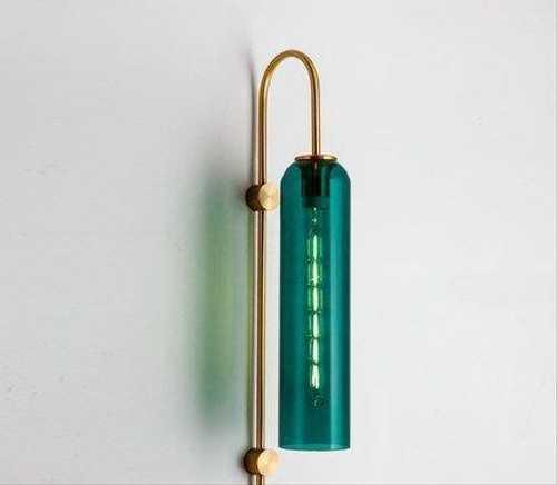 Дизайнерский настенный светильник янтарь - (Бра)