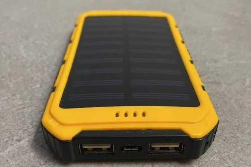 Аккумулятор на Солнечных Батареях Solar Power Bank