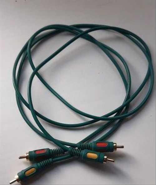 Межблочный кабель 2 rca. Luxmann(1м.)