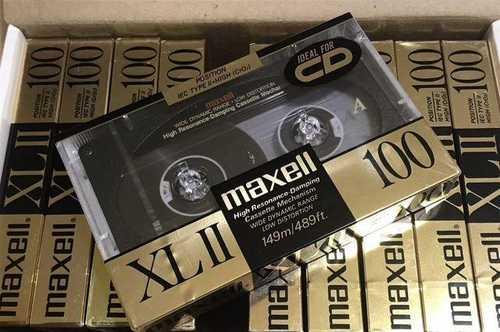 Аудиокассеты Maxell XLll90 (Made in Japan) 1989 го