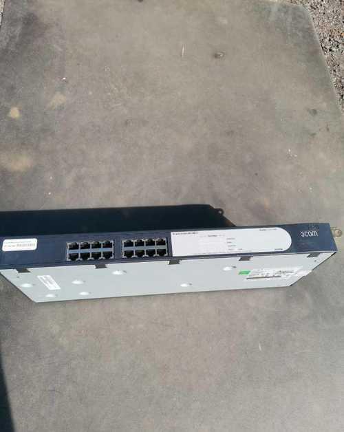 Коммутатор switch Anatel 3com 16 port