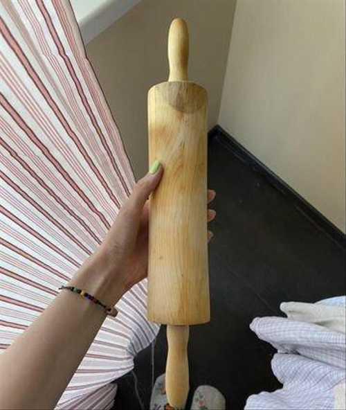Скалка деревянная IKEA бу