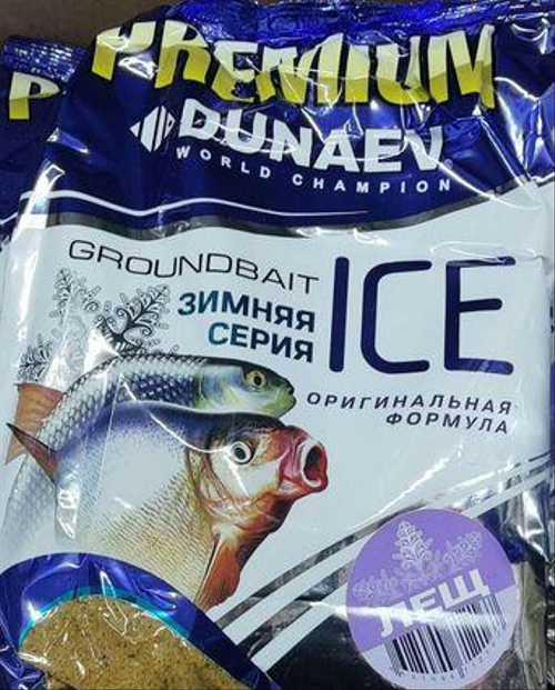 Прикормка зимняя Dunaev ice premium Лещ