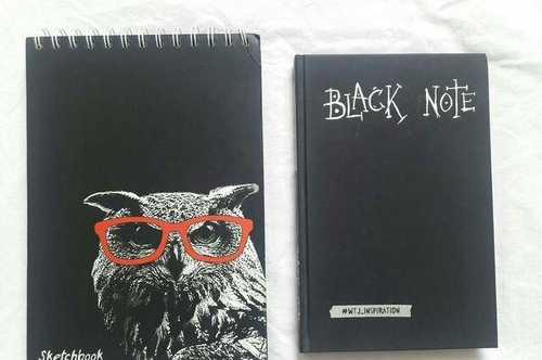 Черные блокноты скетчбуки Black Note