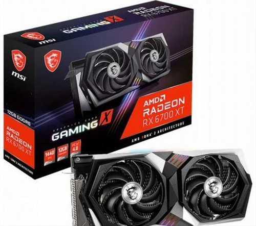 Видеокарта MSI AMD Radeon RX 6700 XT gaming X 12Gb