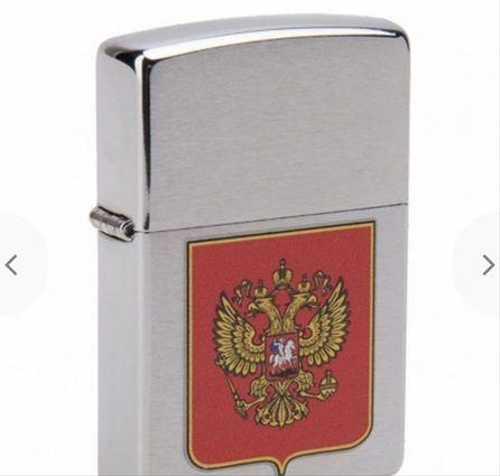 Зажигалка Zippo Герб России (оригинал)