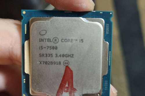 Процессор Intel core i5-7500 3.40гц