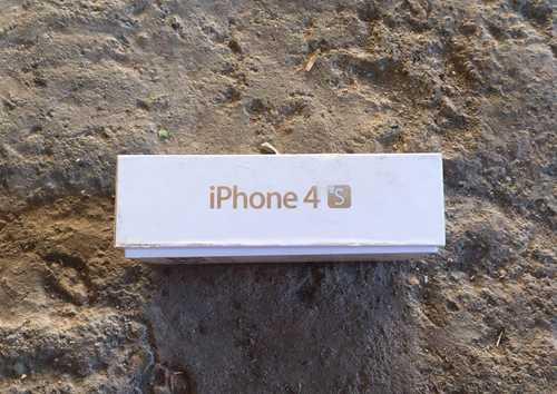 Коробка от iPhone 4S
