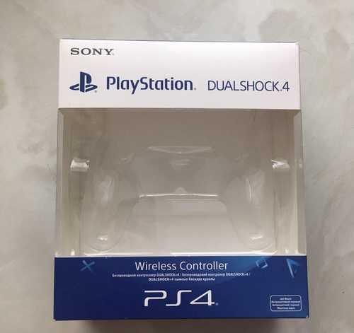 Коробка от DualShock 4