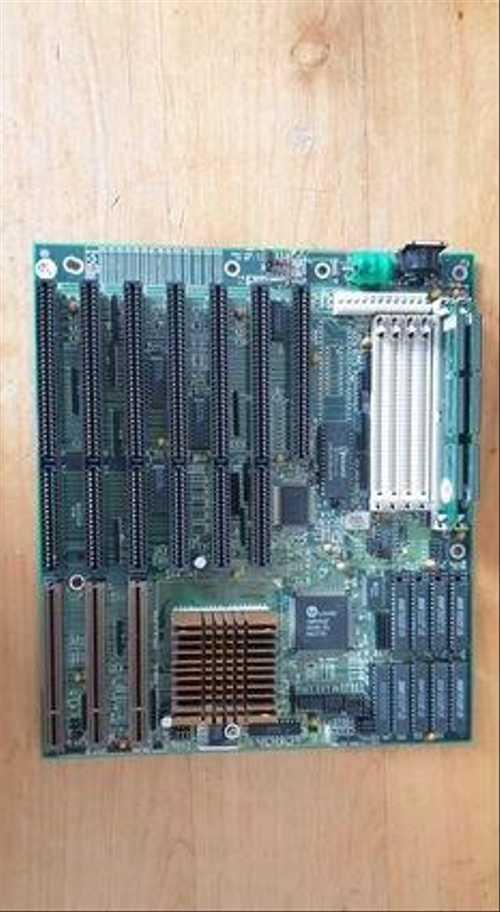 Материнская плата 486 c памятью и процессором