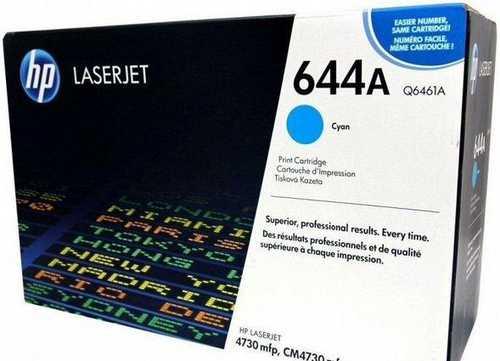 HP Q6461A тонер-картридж голубой (дефект коробки)