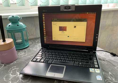 Ноутбук asus W5F на ubuntu 2x2.00/1/120