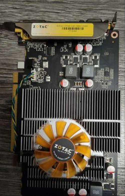 Видеокарта zotac gt240