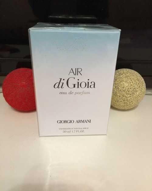 Парфюмерная вода air di gioia Giorgio armani