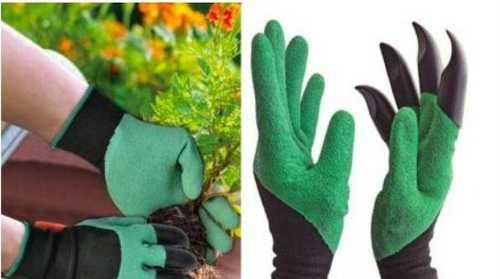 Перчатки с когтями садовые Garden Genie Gloves