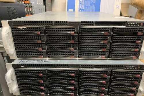 Сервер Supermicro 3U E5-2620 v2; 16 x 3,5”