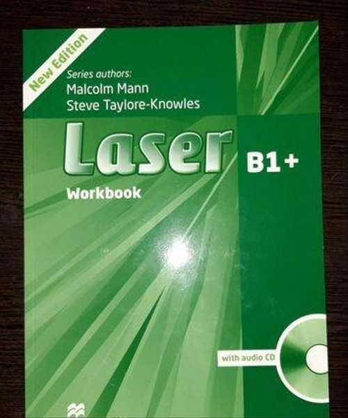Рабочая тетрадь laser b1+ workbook с CD