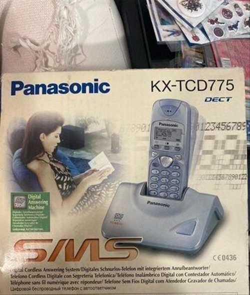 Panasonic dect Цифровой беспроводной телефон