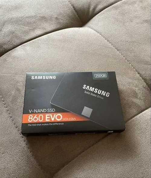 Ssd Samsung 860 EVO 250gb (коробка запечатана)