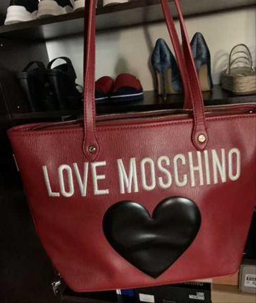 Сумка love moschino