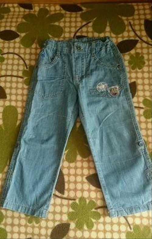 Легкие джинсы для мальчика на 3 года