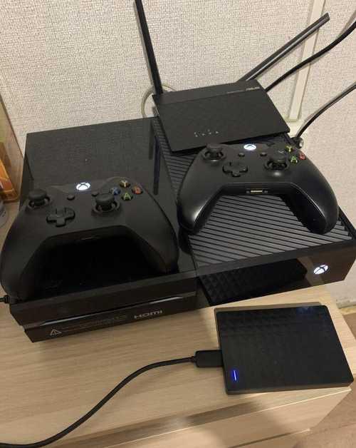 Xbox One 500gb+1TB ssd