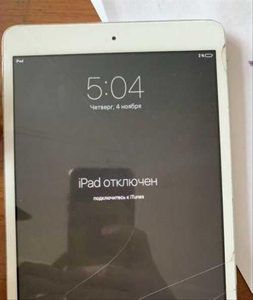 iPad mini A 1432 wifi на запчасти
